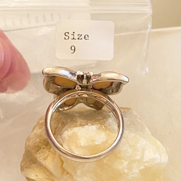 Lee Sands | Jewelry | Lee Sands Sterling Silver Pink Mother Of Pearl ...